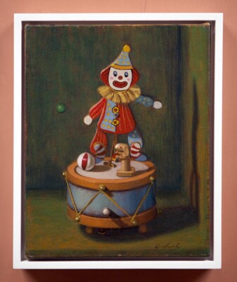 Circus Clown Original Oil Painting Classical Art | eBay
