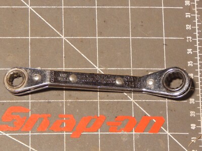 Blue Point Offset Double Box Ratchet Ratcheting Wrench 3/8" 7/16 ...