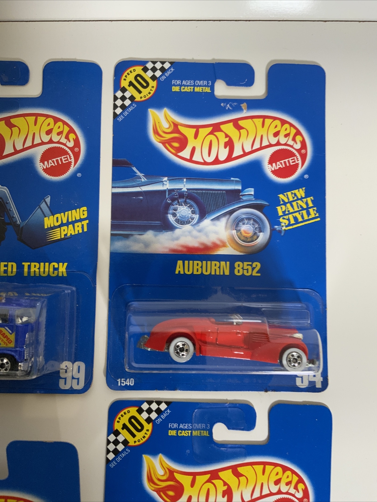 Hot Wheels Blue Card Vintage Lot of 6 Cobra Truck Auburn GT Yota Jet | eBay