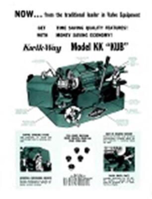 Kwik Way Model KK Valve Grinder Flier | eBay