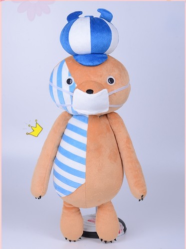 Hot 24" Anime One Piece Perona Pet Zombie Bear Plush Stuffed Doll Toy ...