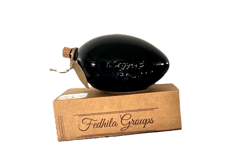 Mezzo Oliva Handcrafted Olive Oil Mezzo Jar Black New in Box COA 7500ml ...