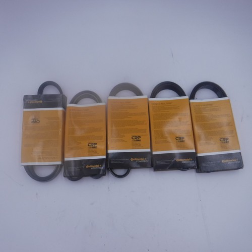 5 Pack Continental Contitech Serpentine Belts 5K863 For 1993-1997 Mazda ...