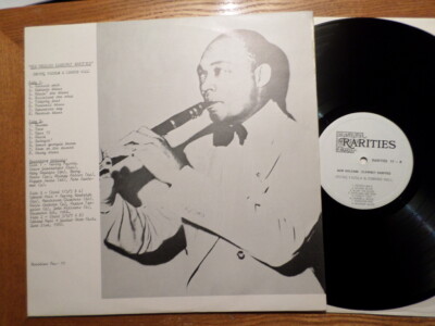 RARITIES LP RECORD /IRVING FAZOLI & EDMOND HALL/NEW ORLEANS CLARINET ...