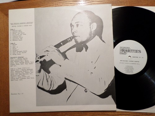 RARITIES LP RECORD /IRVING FAZOLI & EDMOND HALL/NEW ORLEANS CLARINET ...