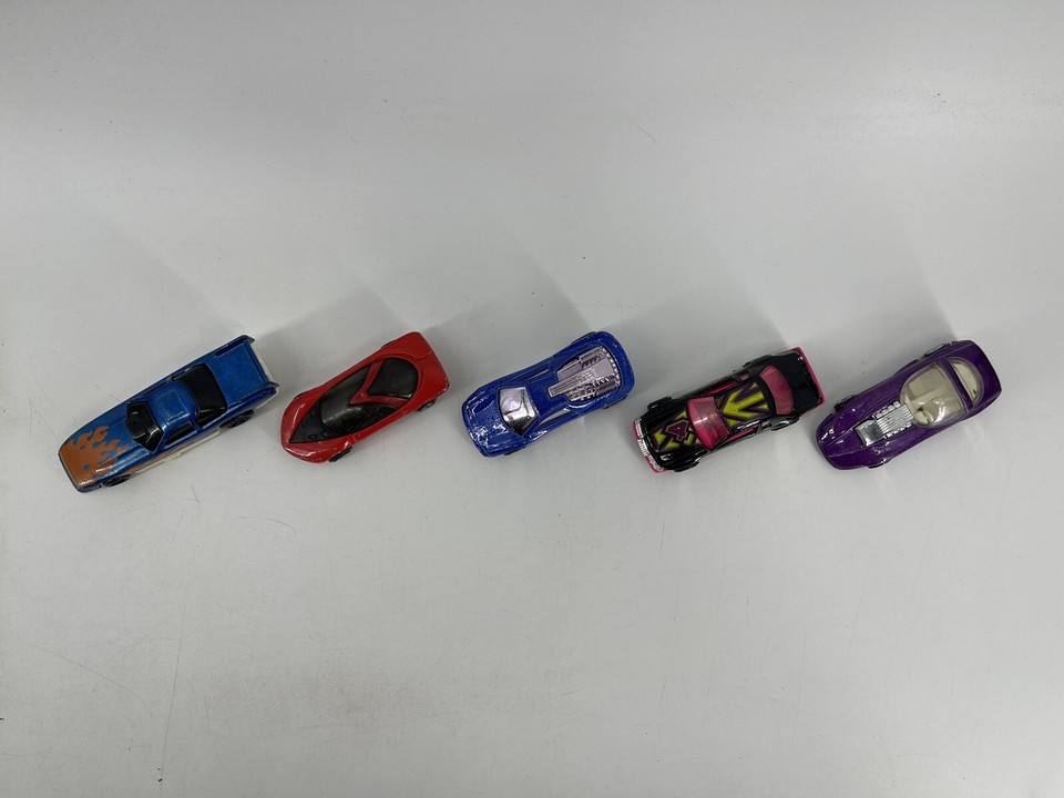 Vintage Hot Wheels 5 Cars Lot Drag Car Chevy Corvette Concept 81 ...