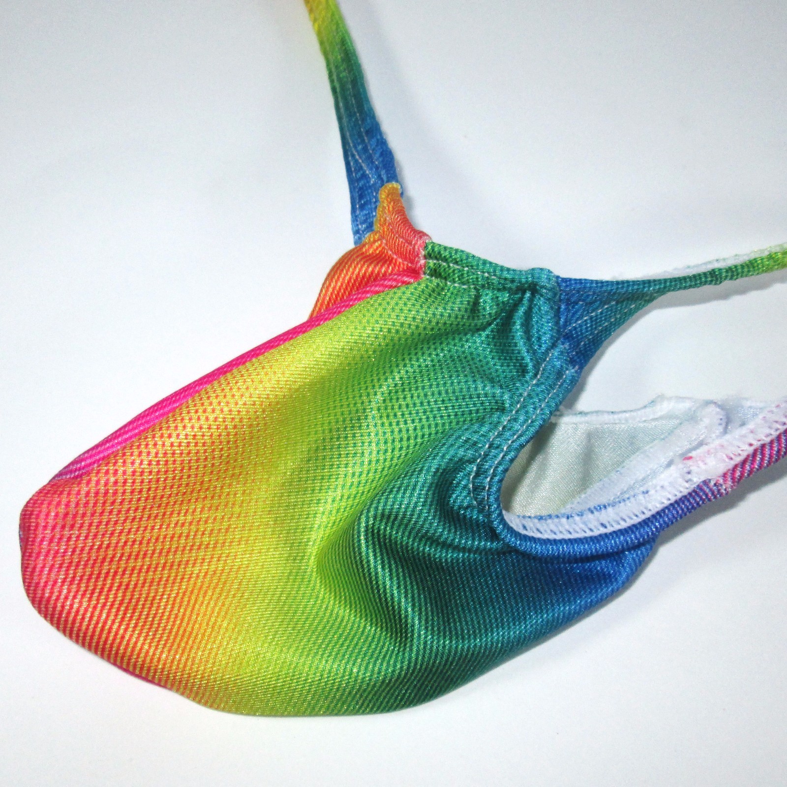 K403 P String Thong Grape Smugglers Contoured Pouch Rainbow Printed ...