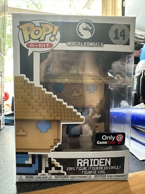 Funko Pop! 8-Bit Raiden #14 Mortal Kombat X Gamestop Exclusive | eBay