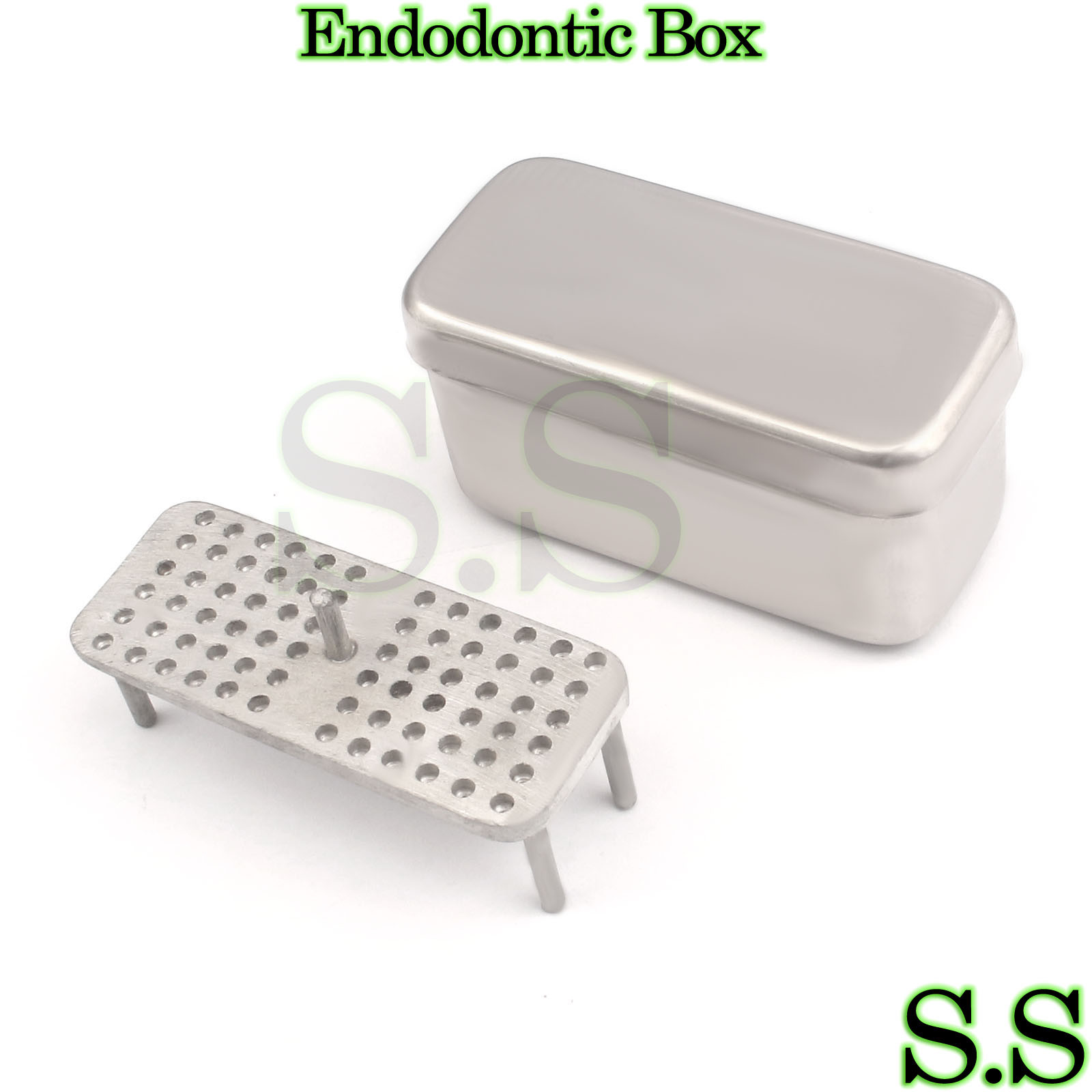 Endodontic Box 100 x 44 x 54mm Surgical Dental Instruments German Grade ...