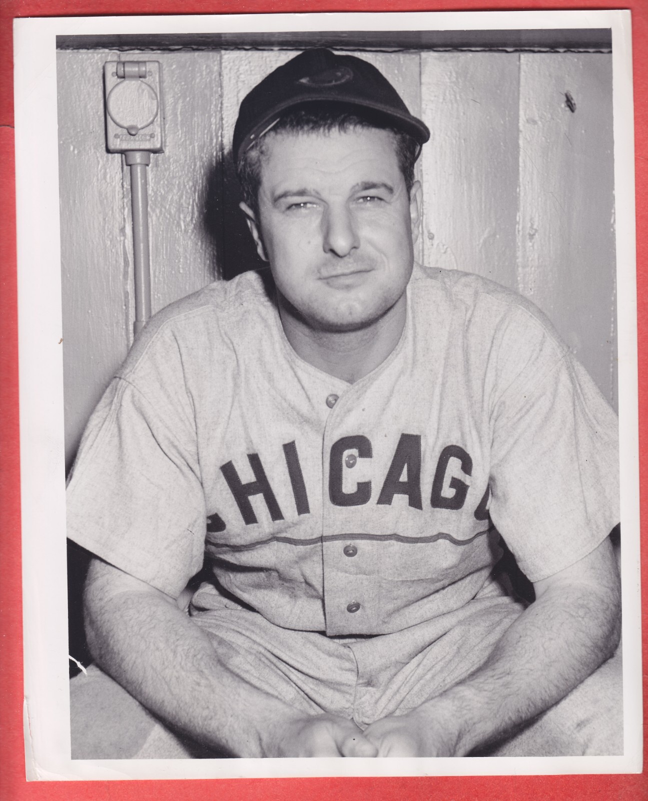 1950 CHICAGO CUBS TYPE 1 8 X 10 GLOSSY BOB SCHEFFING | eBay