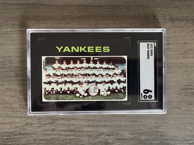 1971 Topps Baseball #543 Yankees Team SGC 6 EX-MT 💎 🔥 💎 | eBay
