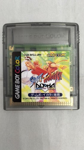 Capcom Street Fighter Alpha Gameboy Color Japan | eBay