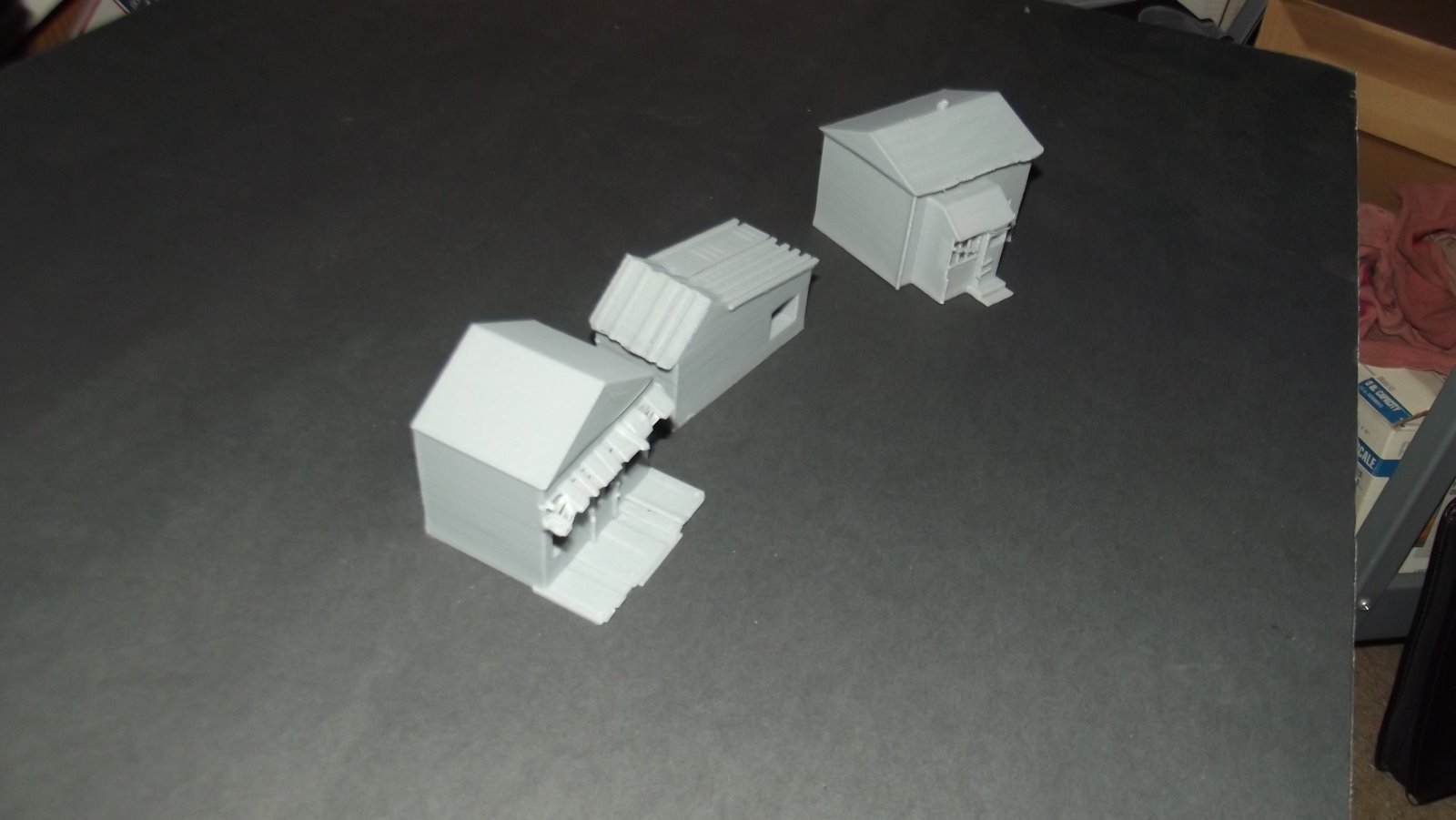 H.O. scale Abandoned Houses 3D Printed AB3 | eBay