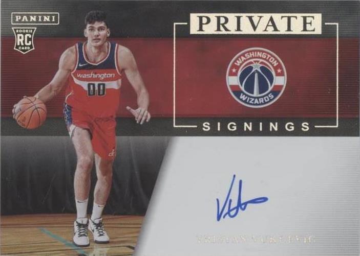 2023-24 Panini NBA Hoops - Private Signings Tristan Vukcevic #PS-VUK ...