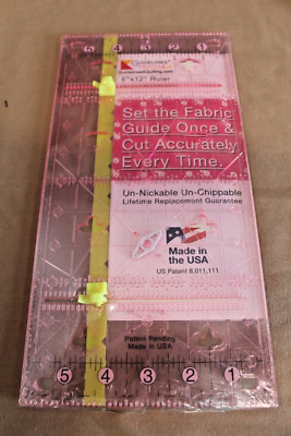 Guidelines 4 Quilting Quilters 6" x 12" Ruler GL-612 | eBay