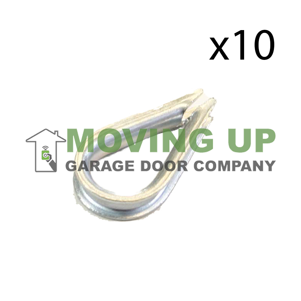 Tear Drop Cable Thimbles 3/32" - 1/8" Lot of 10 Aircraft Cable | eBay