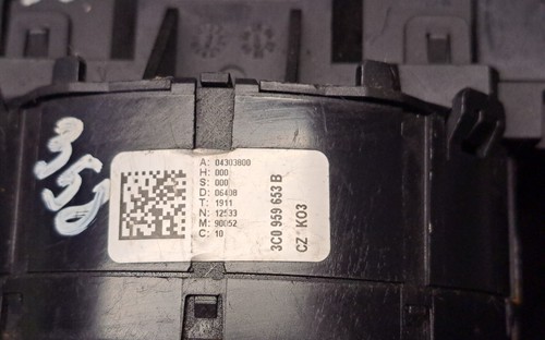 3C0953549AB 3C0959653B 3C5953513Q VW Passat Wischblinker Stielschalter ...