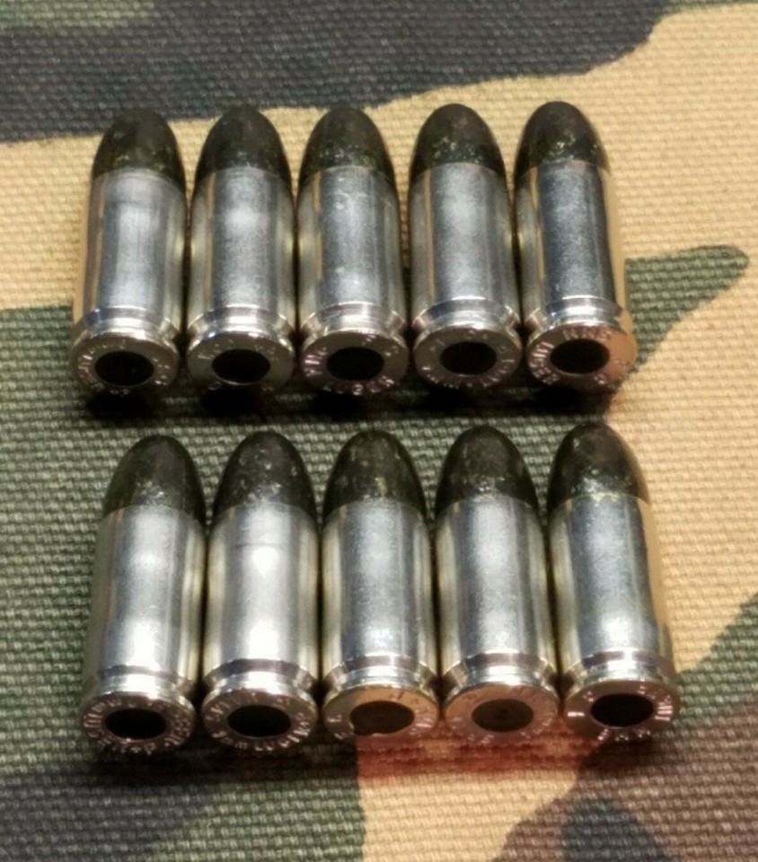 9MM SNAP CAPS SET OF 10 (BLACK AND NICKEL) | eBay