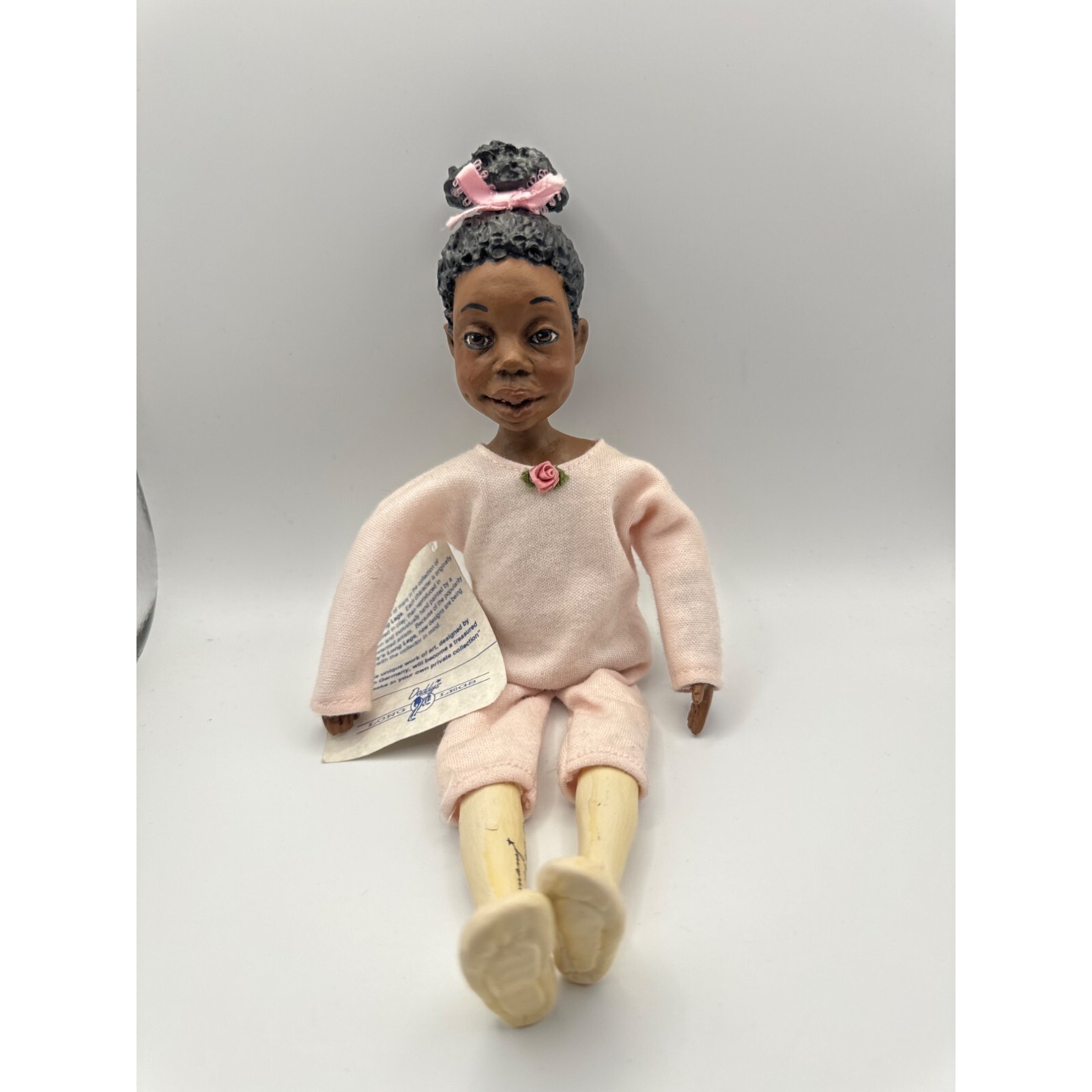 African American Doll Daddys Long Legs Doll Sissy 1994 Rare Signed