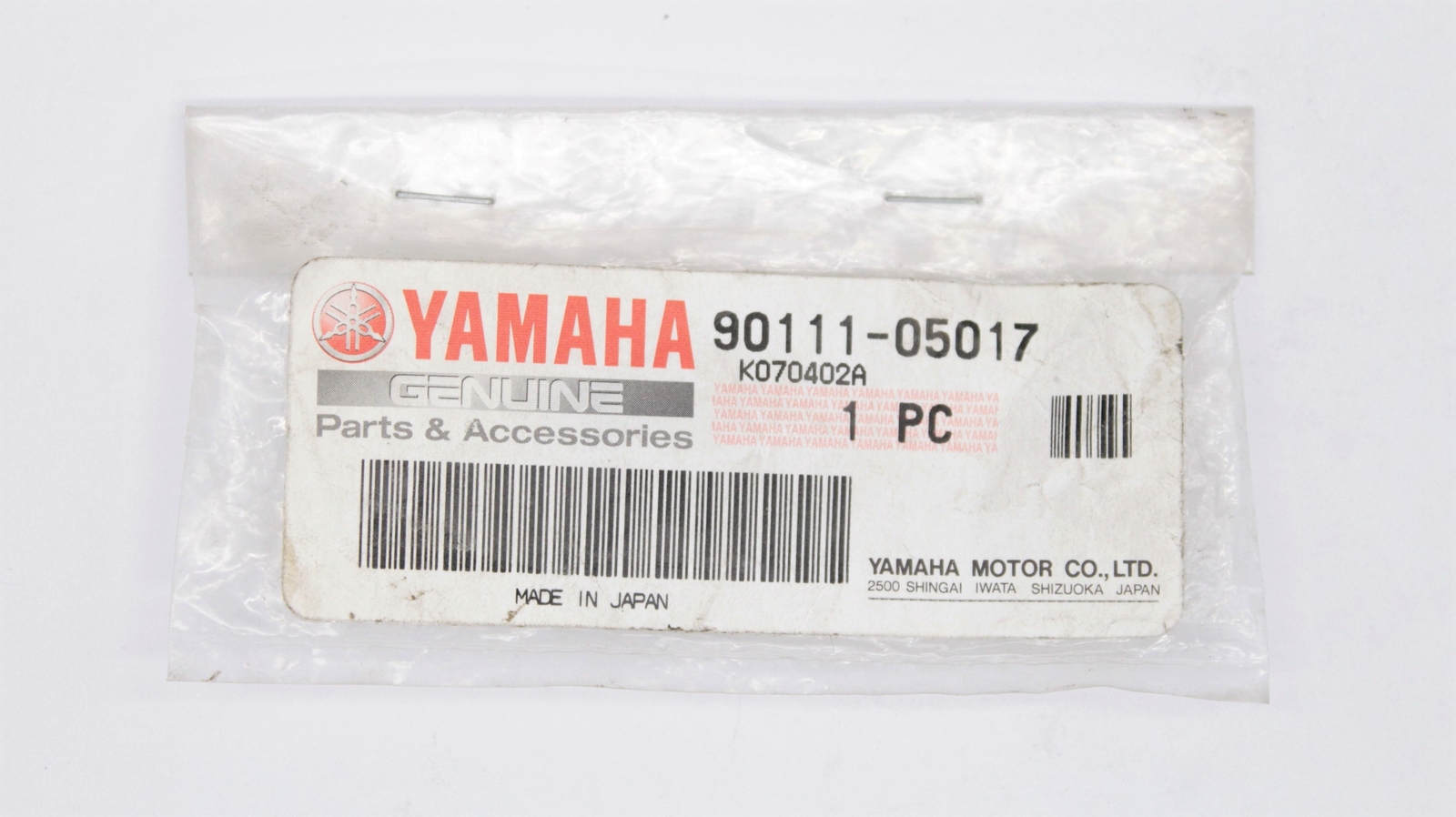 Yamaha Cowling Engine Hatch Bolt Part Number - 90111-05017-00 | eBay