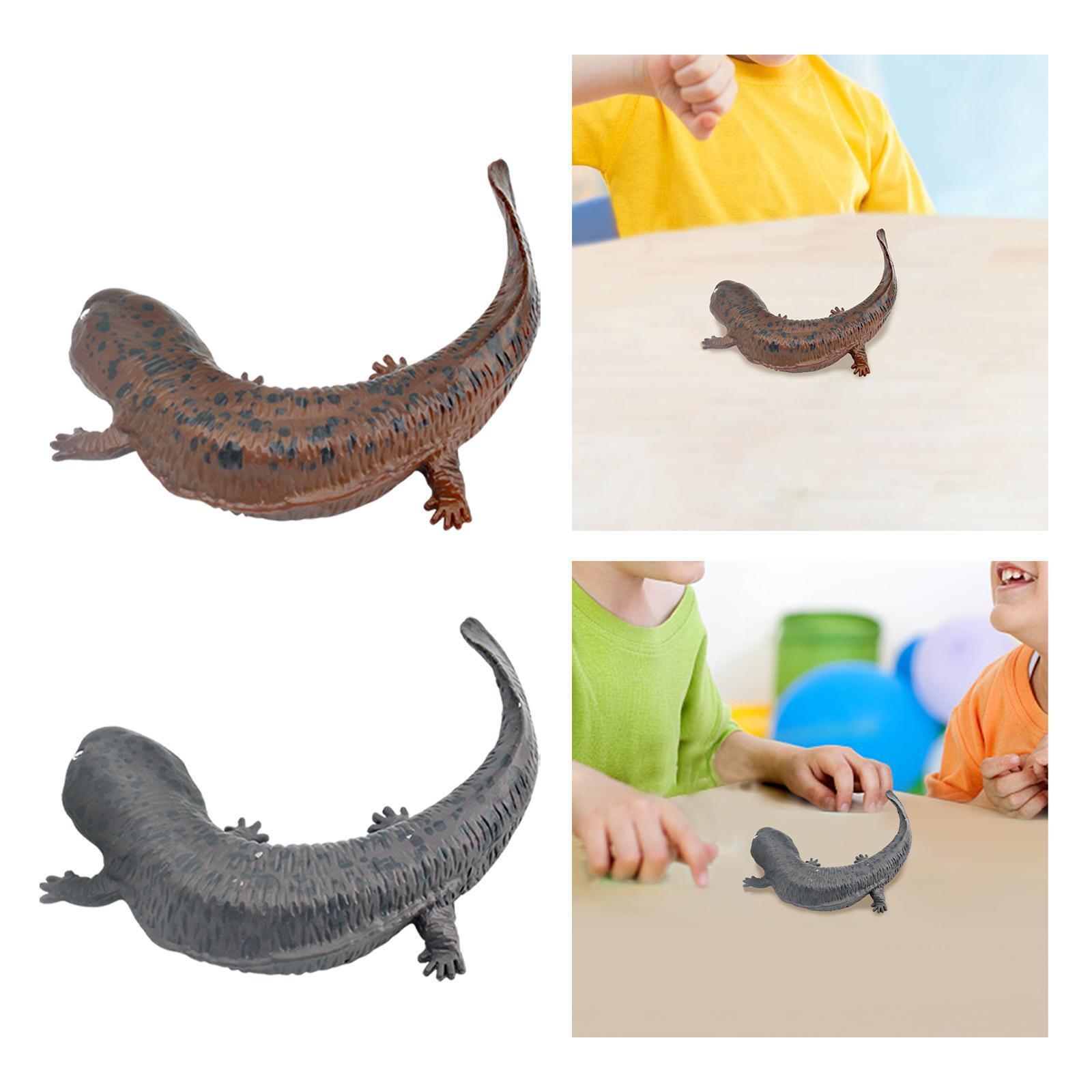 Salamander Toy Figurine Desktop Decor Simulation Wildlife Animal Statue ...