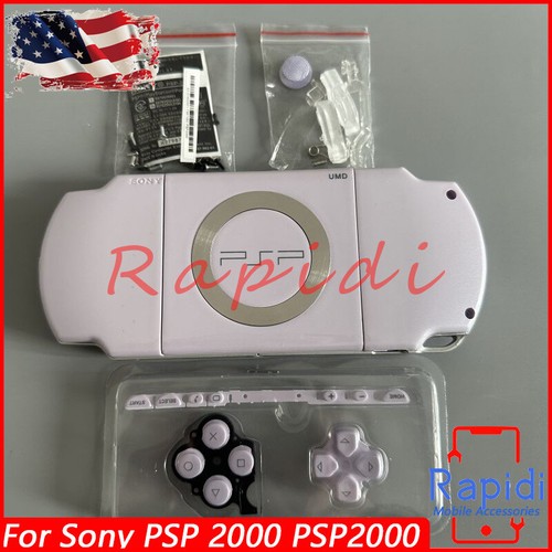 NEW Full Housing Shell Case Cover & Buttons For Sony PSP 2000 PSP2000 ...