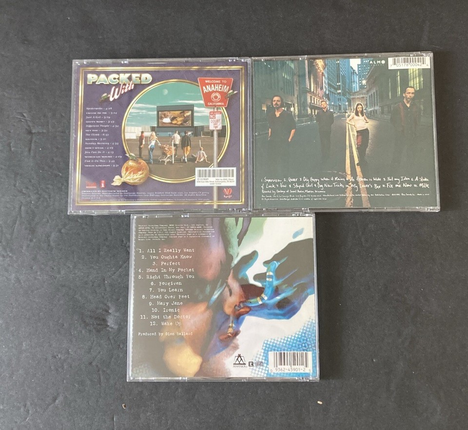 90s Alternative CD Lot: Alanis Morissette: Jagged Pill, No Doubt ...