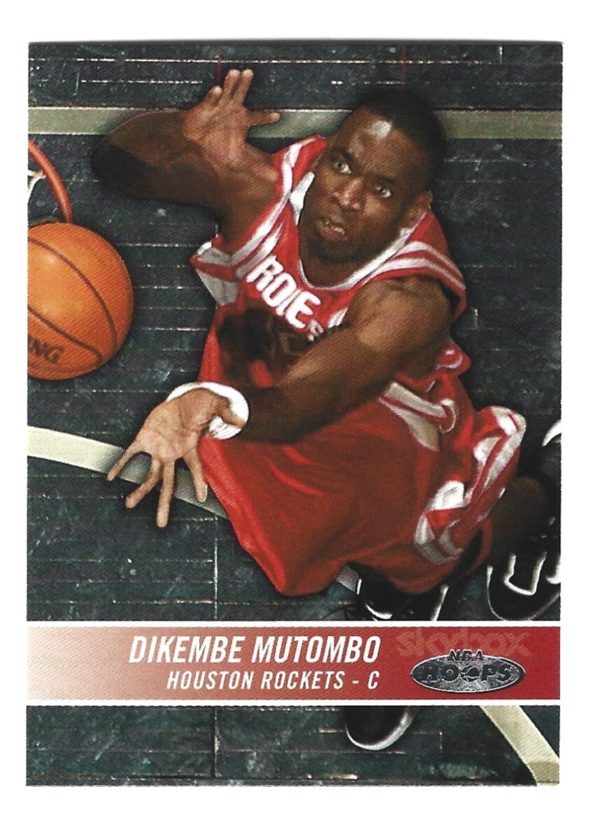 2004-05 Hoops Houston Rockets Basketball Card #56 Dikembe Mutombo | eBay