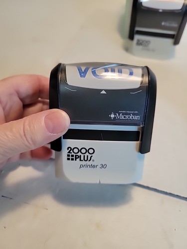 Self Stamper Lot Date Time Void Received Xstamper Cash Log 6 Business ...