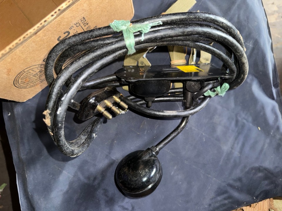 WW2 Army Military Radio Chest set T-26 Microphone BC191 BC610 signal ...