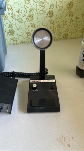 Vintage Turner Super Sidekick Amplified Power Desktop CB Ham Radio Mic ...