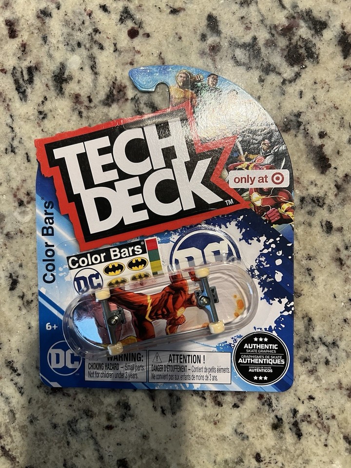 TECH DECK DC Comics Color Bars Superman Bundle W/ Target Exclusives | eBay