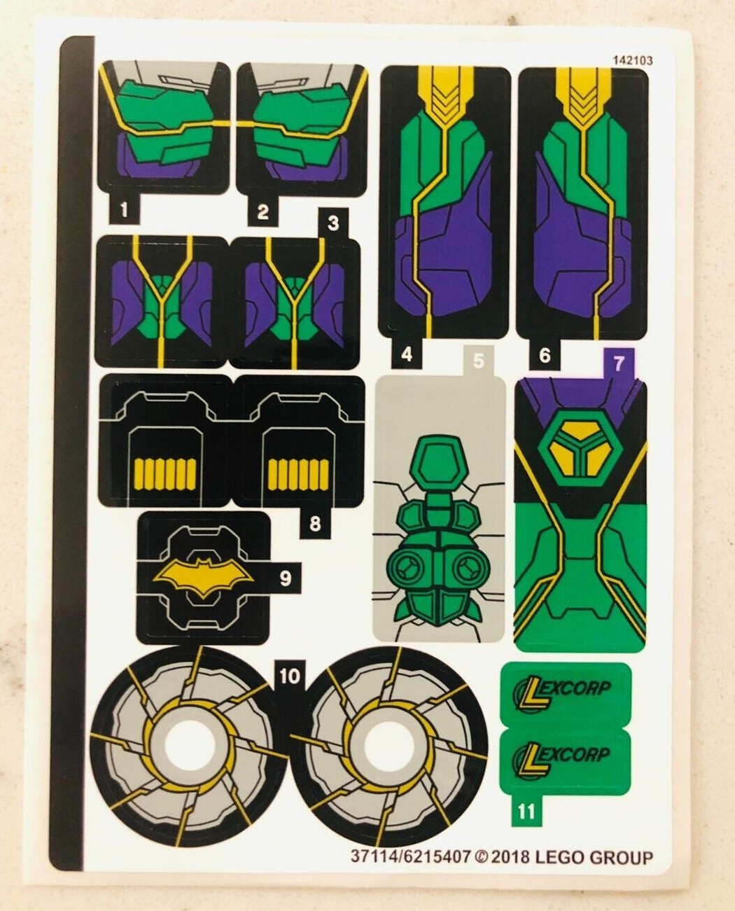 LEGO DC Comics Super Heroes: Lex Luthor Mech Takedown (76097) for sale ...