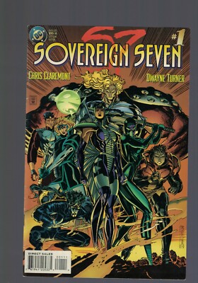 DC Comics Sovereign Seven No.1 July 1995 $1.95 USA | eBay