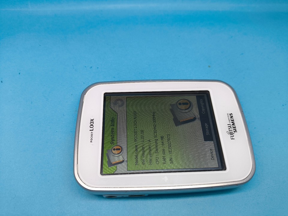 Fujitsu Siemens Pocket loox N100 PDA Pocket Computer Working | eBay UK