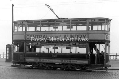 Eyc-90 Tram, Sunderland Corporation, Yorkshire. Photo | eBay UK