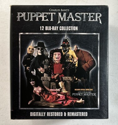 Puppet Master: 12 Blu-ray Collection (2020) Full Moon Features, Box Set 856968008875 | eBay