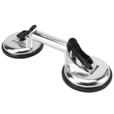 1pc Aluminum Alloy 2 Jaw Suction Cup Plate Glass Lifting Hand Tool ...