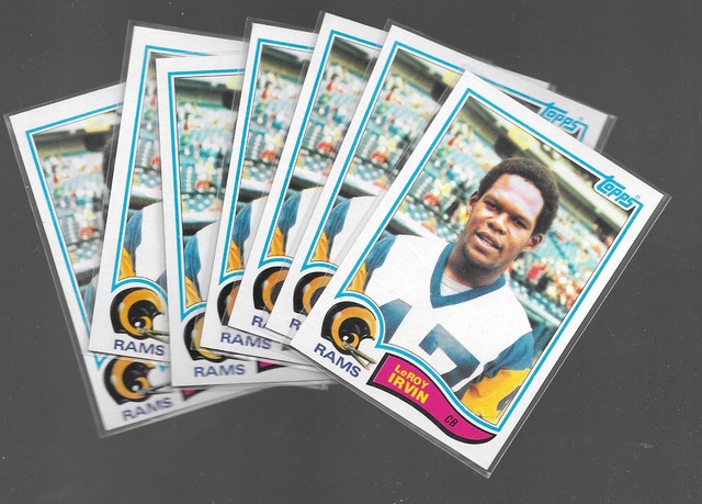 1982 TOPPS ROD PERRY #382 LOT OF 9 CARDS LOS ANGELES RAMS | eBay