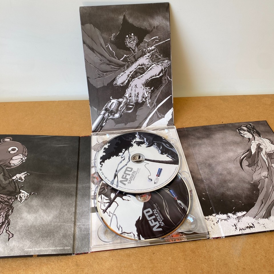 Afro Samurai Director’s Cut DVD with Slipcover 2 Discs TESTED FAST ...
