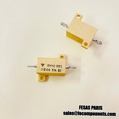 Vishay RH10-RE1 Heatsink Encased Wirewound Power Resistors 0.68Ohms 5% ...