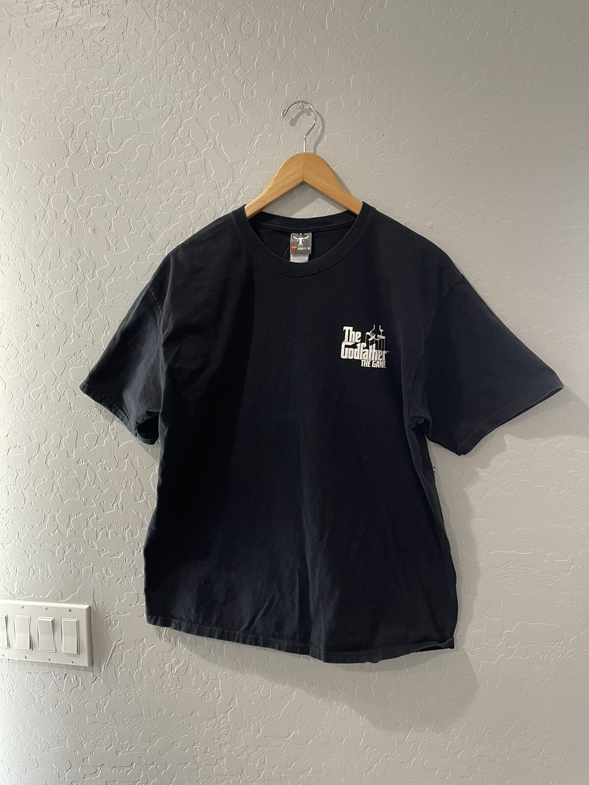 Vintage The Godfather “The Game” Video Game Shirt Siz… - Gem