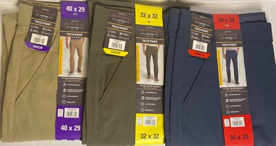 Men's Tech Pant ORIGINAL Weatherproof Vintage 32 34 38 40 Blue Tan ...
