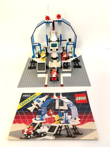 Vintage Lego Space 6953 Cosmic Laser Launcher+Original Instructions ...