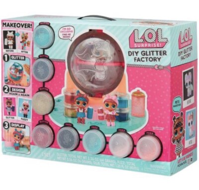 L.O.L. Surprise! DIY Glitter Factory Custom Doll Playset - 556299 ...