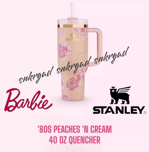 PRESALE BARBIE x STANLEY QUENCHER | '80S PEACHES N CREAM 40 OZ LIMITED ...