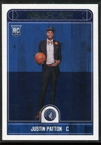 2017-18 Panini Hoops Justin Patton #266 RC Minnesota Timberwolves | eBay