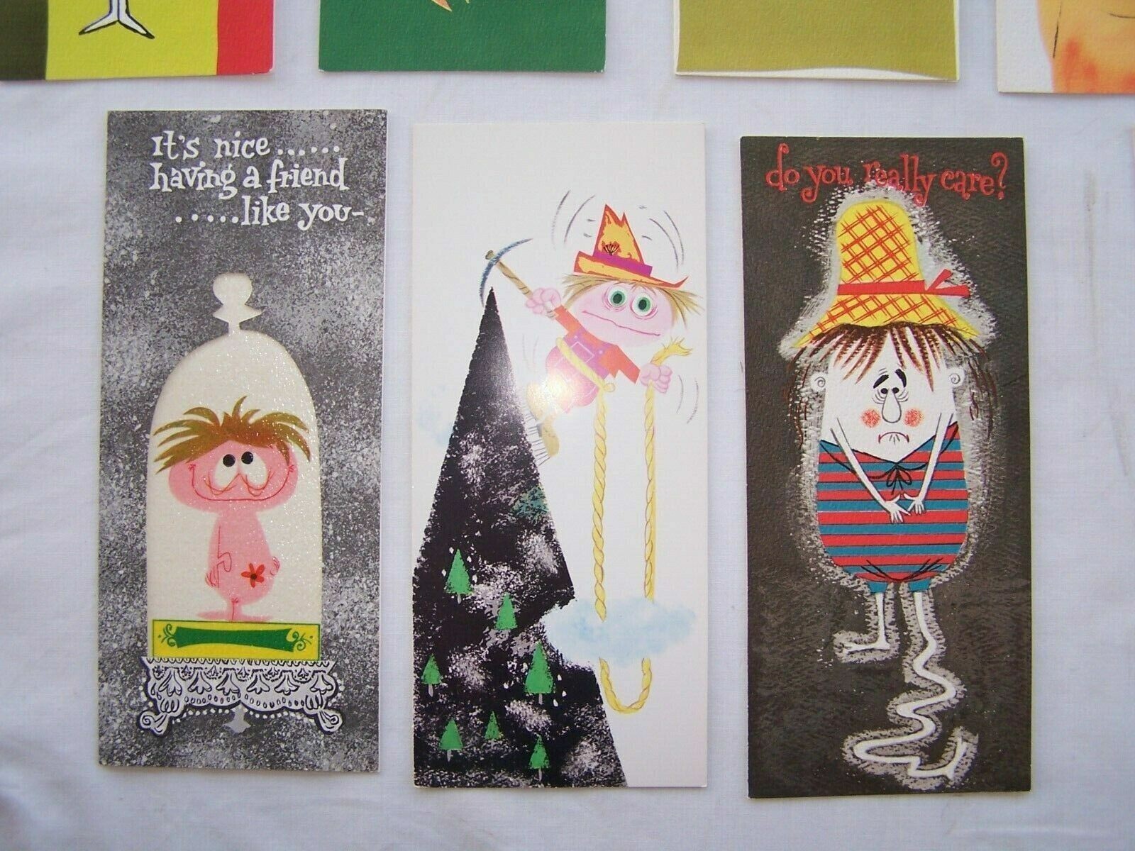 Set Of 7 1950's Vintage RUST CRAFT Greeting Cards Rustcraft MINT UNUSED ...