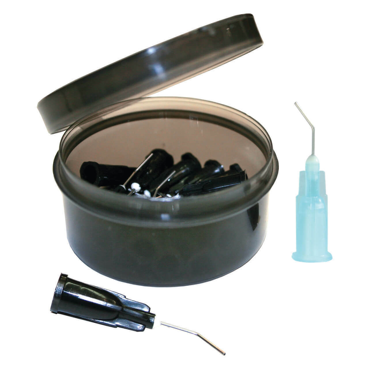 VISTA Pre Bent Dental Delivery Tips #22ga Disposable Black -38 Pcs (1 ...