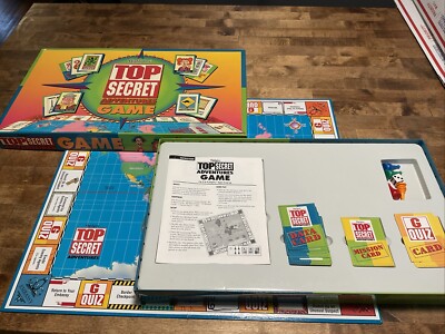 Highlights Top Secret Adventures Board Game COMPLETE Children's Kids ...